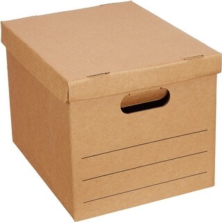 Small Moving Boxes with Lid and Handles 20 Pack - Bed Bath & Beyond ...
