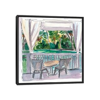 iCanvas "Balcony View with Cool Pool in The Keys" by Markus & Martina ...