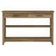 Key West Console Table with Drawers and Shelves by Bush Furniture - Bed ...