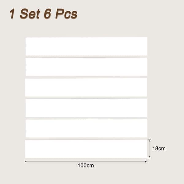 6pcs Self-adhesive Stair Stickers Stair Rise Sticker for Stair Steps ...