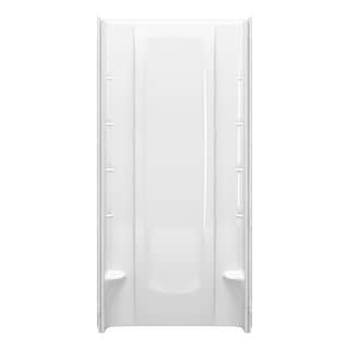 Sterling STORE+ Vikrell 36" x 72-1/2" Shower Back Wall with Integrated ...