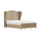 Hillsdale Furniture Sausalito Wingback Wood Cane Panel Bed - Bed Bath ...