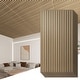 Art3d PVC Drop Ceiling Tiles,Slat Design Wall Panels,2X4 ft,12Pcs - Bed ...