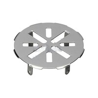 2 in. Silver Stainless Steel Floor Drain Cover - Bed Bath & Beyond ...