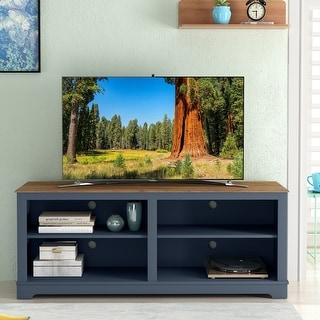 Farmhouse 58" TV Stand for TVs up to 65 inches - Rustic Style - 58" in ...