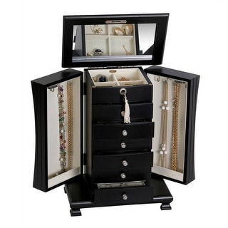 Mele and Co Layla Wooden Jewelry Box - Bed Bath & Beyond - 39503218