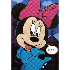 ''Minnie Mouse: Gee'' by Walt Disney Animation Art Print (36 x 24 in ...