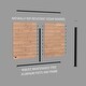 Backyard Discovery 8'x6' Cedar Wood Outdoor Privacy Screen Add-On Kit ...