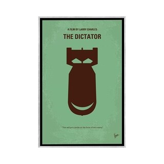 iCanvas "The Dictator Minimal Movie Poster" by Chungkong Framed - Bed ...