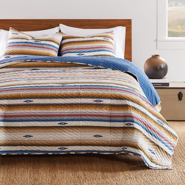 Barefoot Bungalow Painted Desert Quilt and Pillow Sham Set - On Sale ...