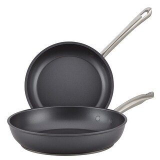 Accolade Forged Hard Anodized Nonstick Frying Pans/Skillet Set, 8 Inch ...
