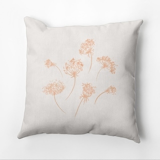 Just Dandy Faux Linen Pillow - Bed Bath & Beyond - 33192521