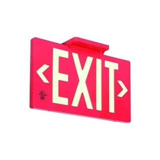 Manufacturer Varies Exit Sign,8 3/4 in x 15 1/2 in,Plastic GRAN11416 ...