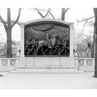 Boston Shaw Memorial. /Nthe Memorial To Colonel Robert Gould Shaw And ...