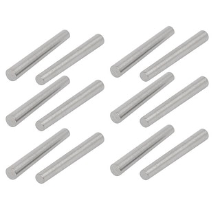 12x 304 Stainless Steel GB117 35mm Length 4mm Small End Dia Taper Pin ...