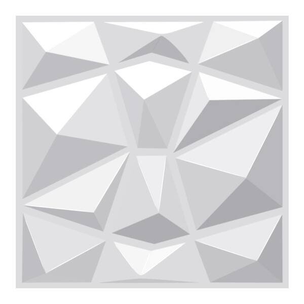 PVC 3D Diamond Design Wall Panels for Waterproof Ceiling Decor - Bed ...