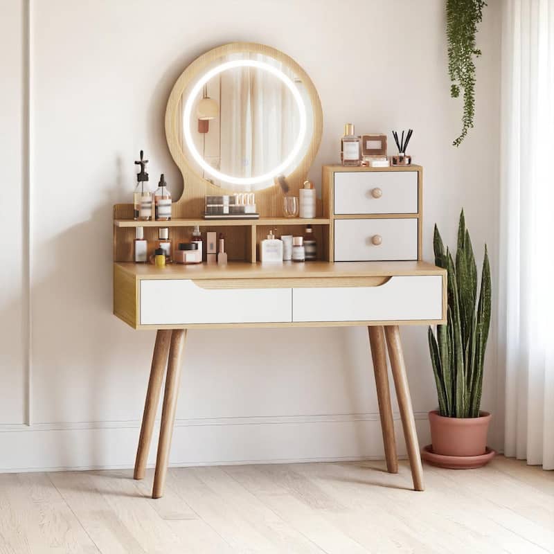 futuristic vanity table