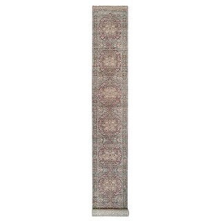 Shahbanu Rugs Prune Red Push and Lush Heriz Revival Hand Knotted All ...