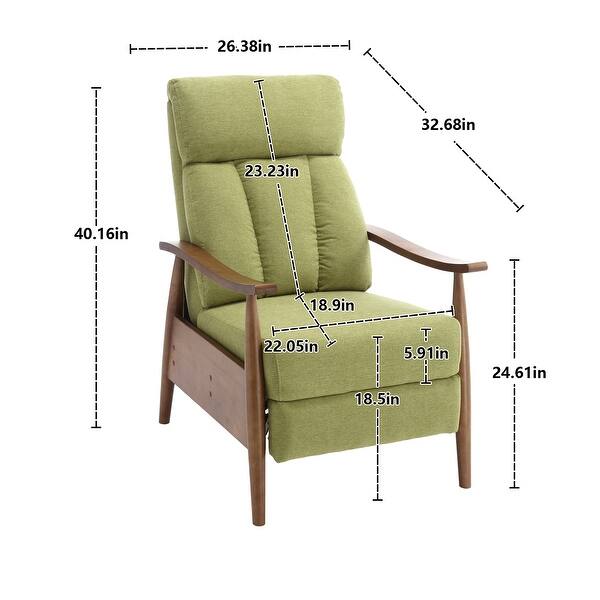 HOMEFUN Linen/Leather/Microsuede Upholstered Wood Frame Adjustable ...