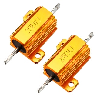 25W 1k Ohm Aluminium Housing Chassis Mount Wirewound Power Resistors ...