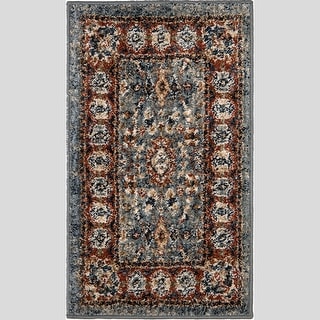Orian Rugs American Heritage Persian Border Indigo Area Rug - Bed Bath ...