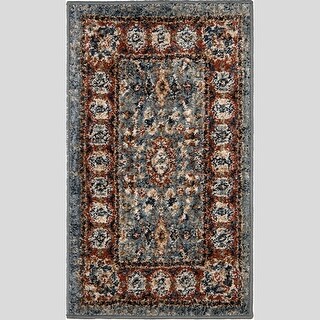 Orian Rugs American Heritage Persian Border Indigo Area Rug - Bed Bath ...