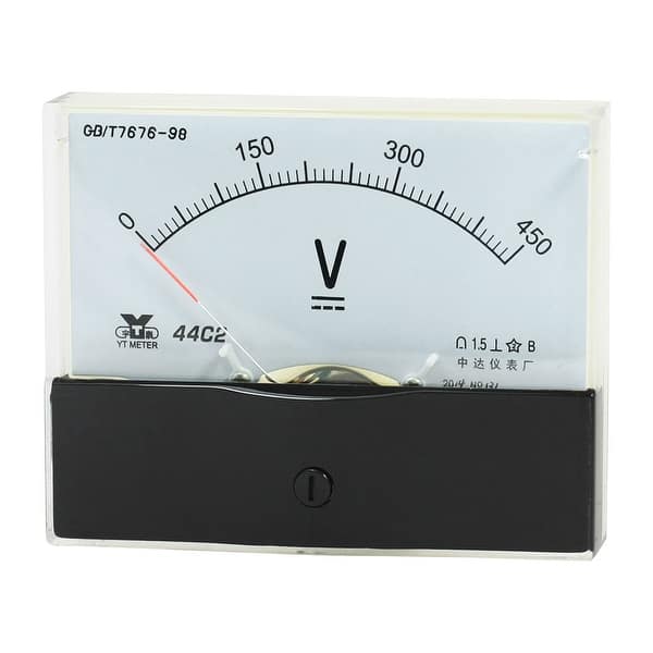 Measurement Tool Analog Panel Voltmeter DC 0 - 450V Measuring Range ...