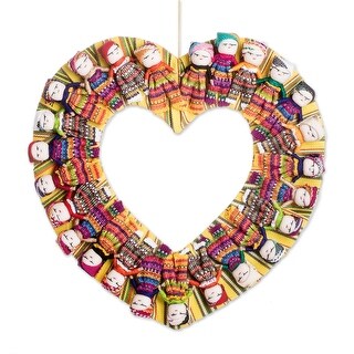 Novica Handmade United By Love Cotton Wreath - Bed Bath & Beyond - 37264031