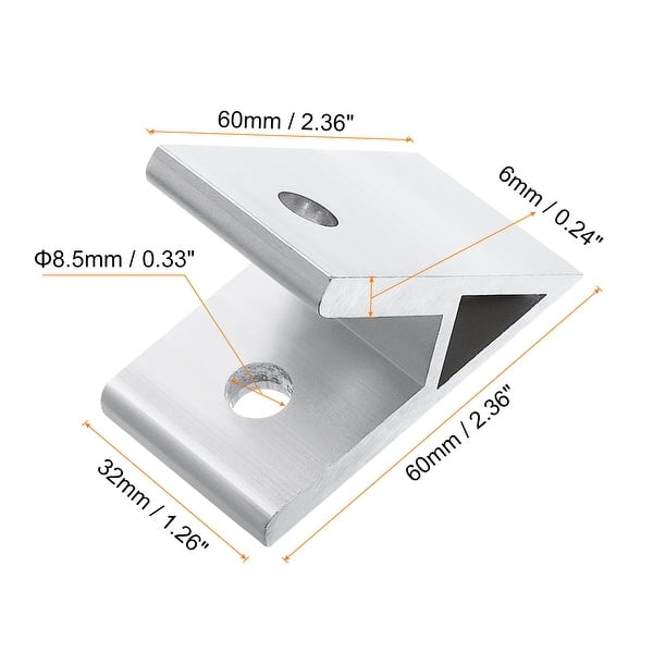 2Pcs 45 Degree Angle Aluminum Profile Corner Brackets 4040 Series ...