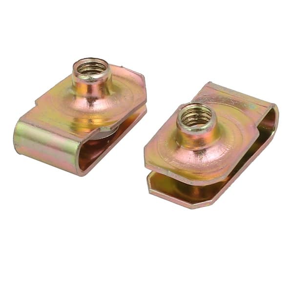 25pcs 65Mn Spring Steel Speed Fastener U Nut Clip for M5 Screw Bolt ...