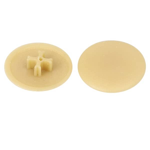 6mm Phillips 17mm Head Dia Screw Cap Cover Champagne Color 100PCS ...