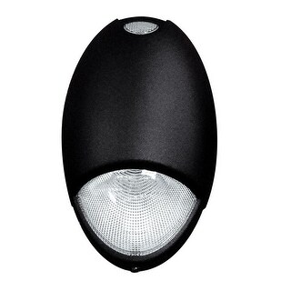 Always-On 120-277-Volt Integrated LED Dark Bronze Emergency Light - Bed ...