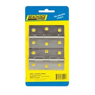 Seachoice 34921 Extruded Butt Hinge, 2"x3" - Bed Bath & Beyond - 20103492