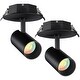 5CCT 4" LED Recessed Spotlight Dimmable, Rotatable Light Head - 2PACK ...