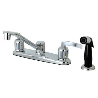 Kingston Brass Centurion 1.8 GPM Standard Kitchen Faucet - Includes ...