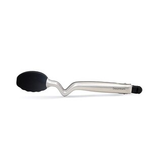 Dreamfarm Clongs 9-Inch Click-Lock Sit Up Tongs with Silicone Heads ...