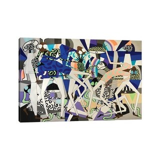 iCanvas "Funky Dancing Figures VI" by Frantisek Florian Canvas Print ...