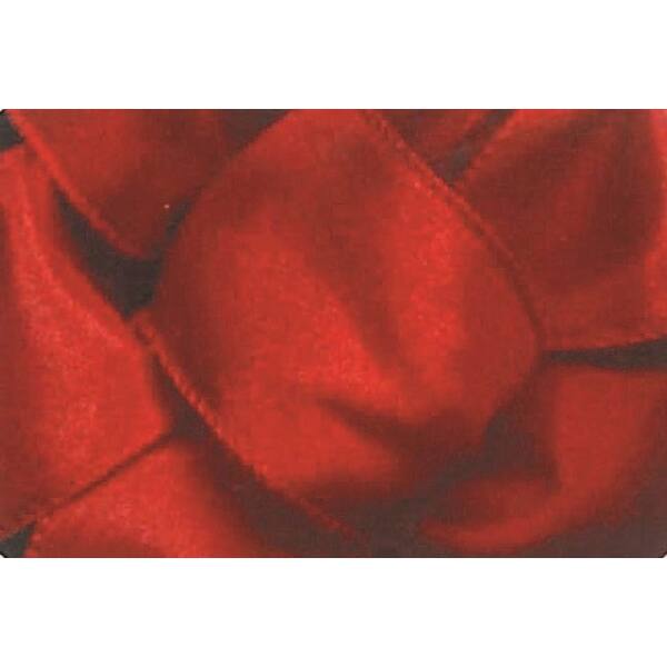 Red Wired Taffeta Ribbon - Bed Bath & Beyond - 36880006