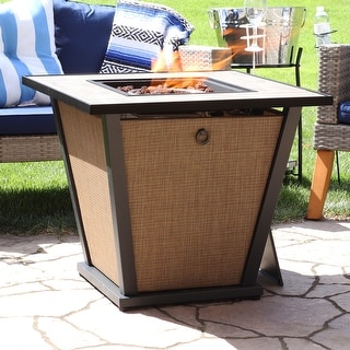 Sunnydaze Reykir Propane Gas Fire Pit - 24-Inch - Bed Bath & Beyond ...