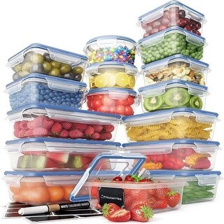 32 Piece Food Storage Containers Set Royal Blue - Bed Bath & Beyond ...