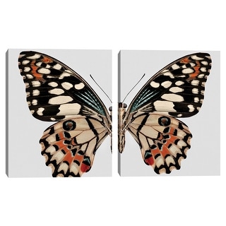 Monarch I, II by Belle Maison Canvas Art Prints - Bed Bath & Beyond ...