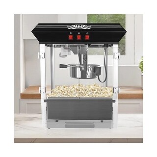 10 Oz. Tabletop Popcorn Machine, Popcorn Machine Stand / Cart - Bed ...