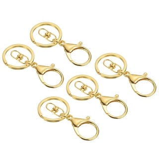5pcs Key Chain for Keys, Lobster Claw Clasps Keyring for Arts DIY ...