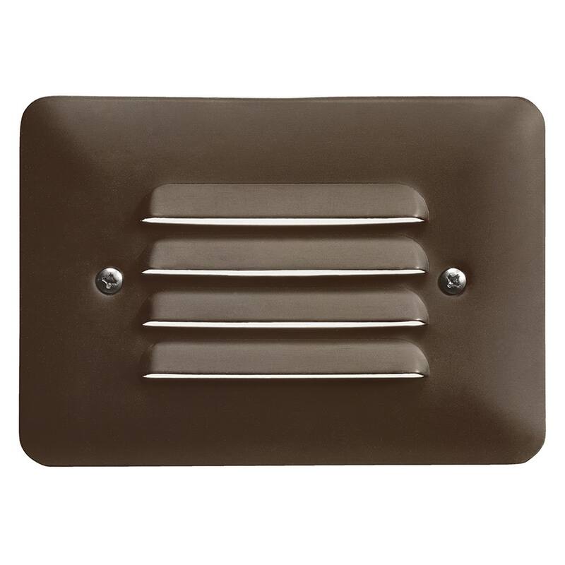 Kichler 5" LED Mini Louvered Step Light - 3000K - Overstock - 12918496
