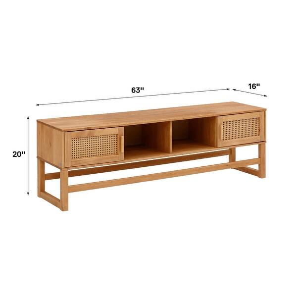 Ren Home Talo Media Console TV Stand with Storage - Bed Bath & Beyond ...