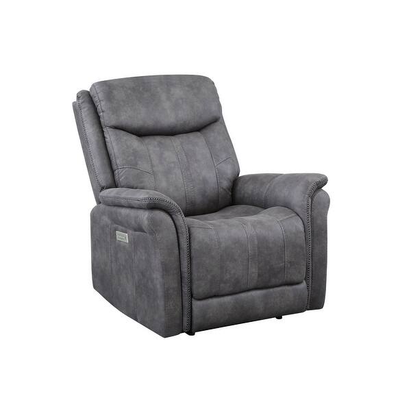 Home Theater Seating Modern Motion Recliner Microsuede Sofa Chair - Bed ...