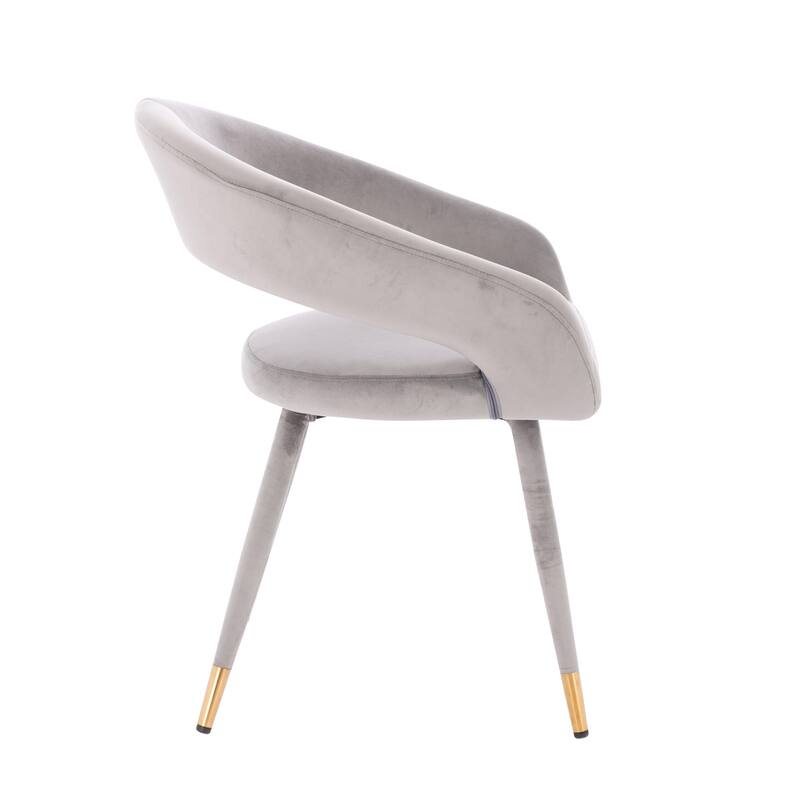 Darius Velvet Dining Chair (set of 2) - Overstock - 37519330