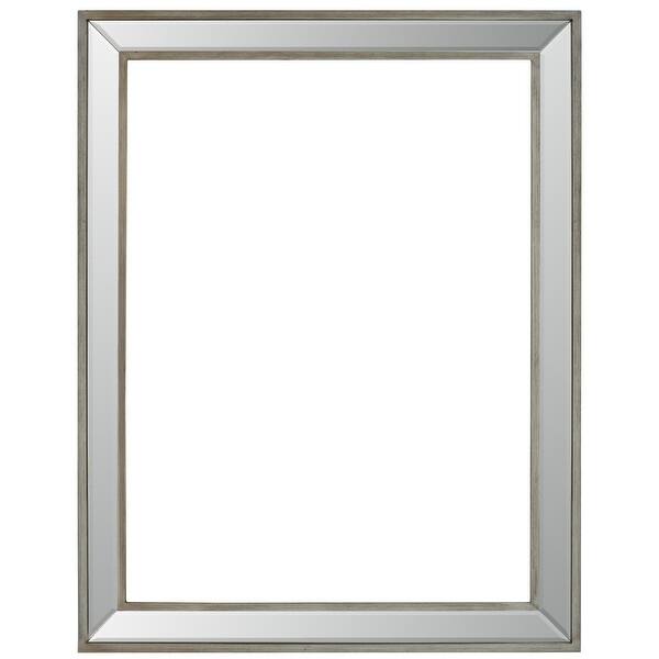 brushed silver wall frames