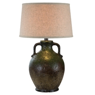 31"H Hydrocal Table Lamp in Southwest Multi - Bed Bath & Beyond - 42720882