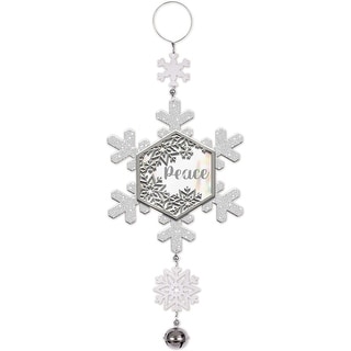 Peace Snowflake Dangler 18" - Bed Bath & Beyond - 41201800